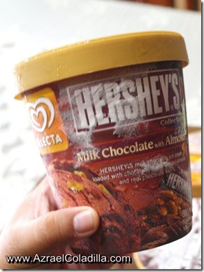 Selecta-Hershey's Ice Cream day here at home